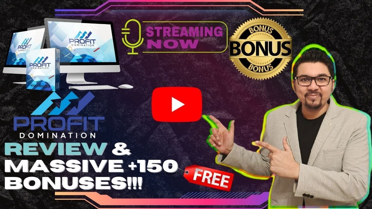 Profit Domination Review⚡💻📲Generate $360 Per Day On Complete Autopilot📲💻⚡Get FREE +150 Bonuses💲💰💸
